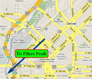Denver City Layout - Fun Denver Attractions